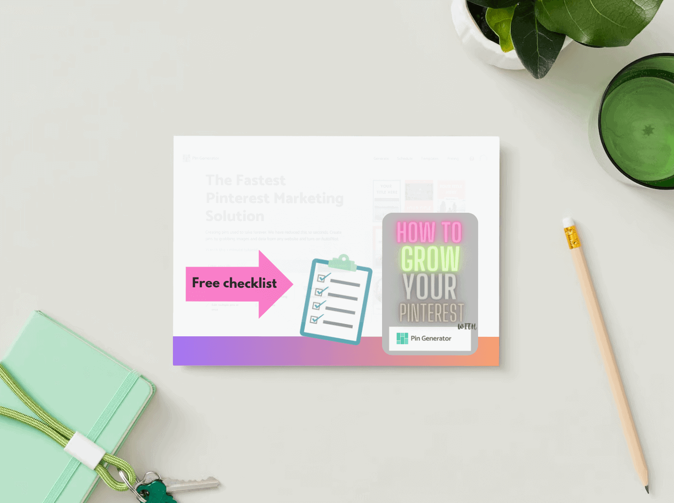 Pin Generator Checklist - Download for Free